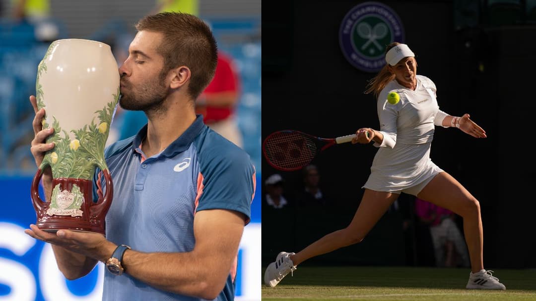 Is Borna Coric Dating Donna Vekic? Combined Net Worth of the Croatian ...