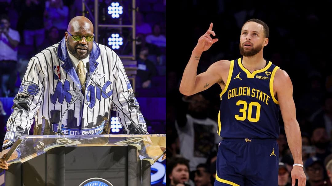 "If Shaq Had Curry Range Is He The GOAT?": Shaquille O'Neal Poses A ...
