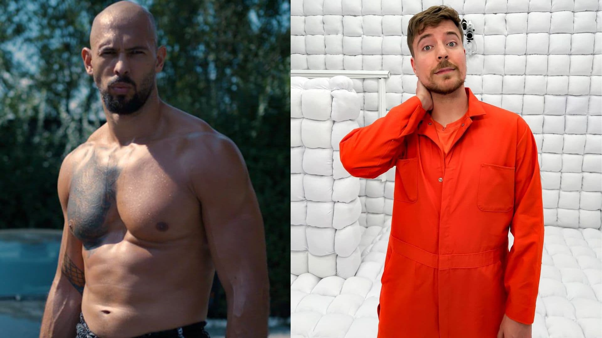 Andrew Tate Drums Up Controversy, Claims MrBeast Was Not Genuine With ...