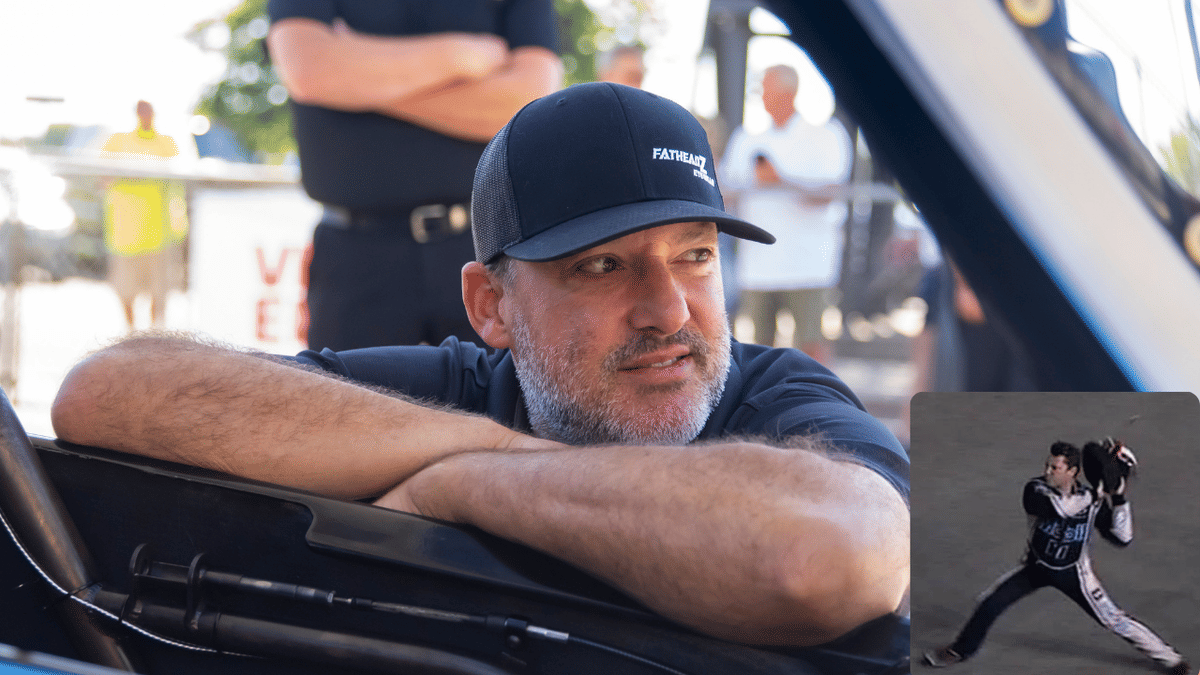 Tony Stewart Recreates Iconic Helmet-Throwing Incident in New Promotion ...