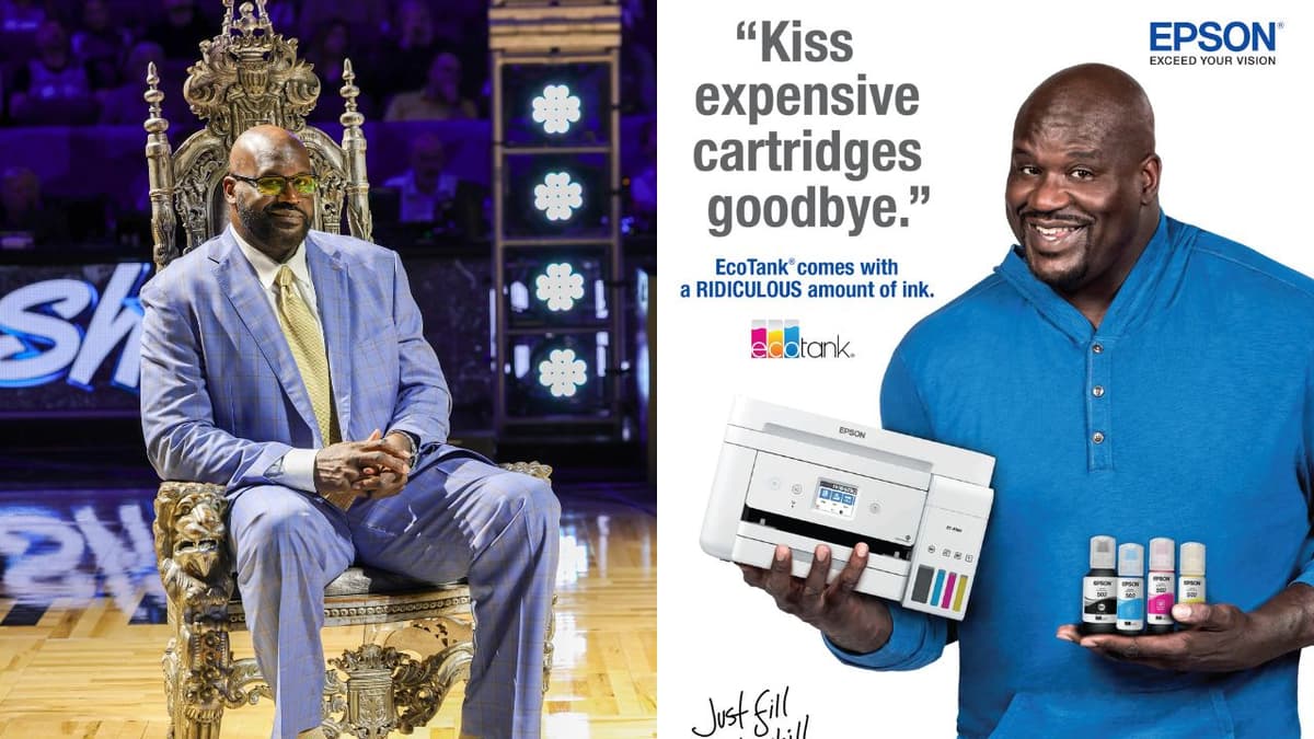 Shaq Printer Ad: What Is Shaquille O'Neal's Role with Epson? - The ...