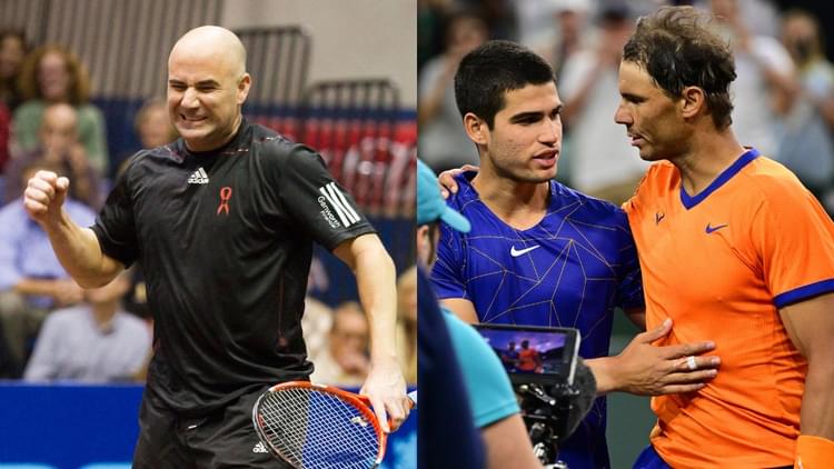 Netflix Slam 2024: Andre Agassi Boldly Claims Carlos Alcaraz is Better than Rafael Nadal and ...