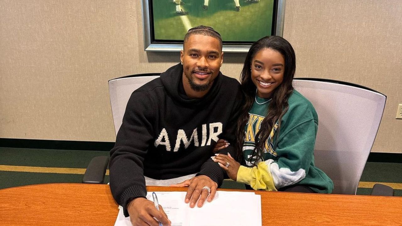 “Bear Down”: Simone Biles Rejoices on Husband Jonathan Owens’ $4.5 ...