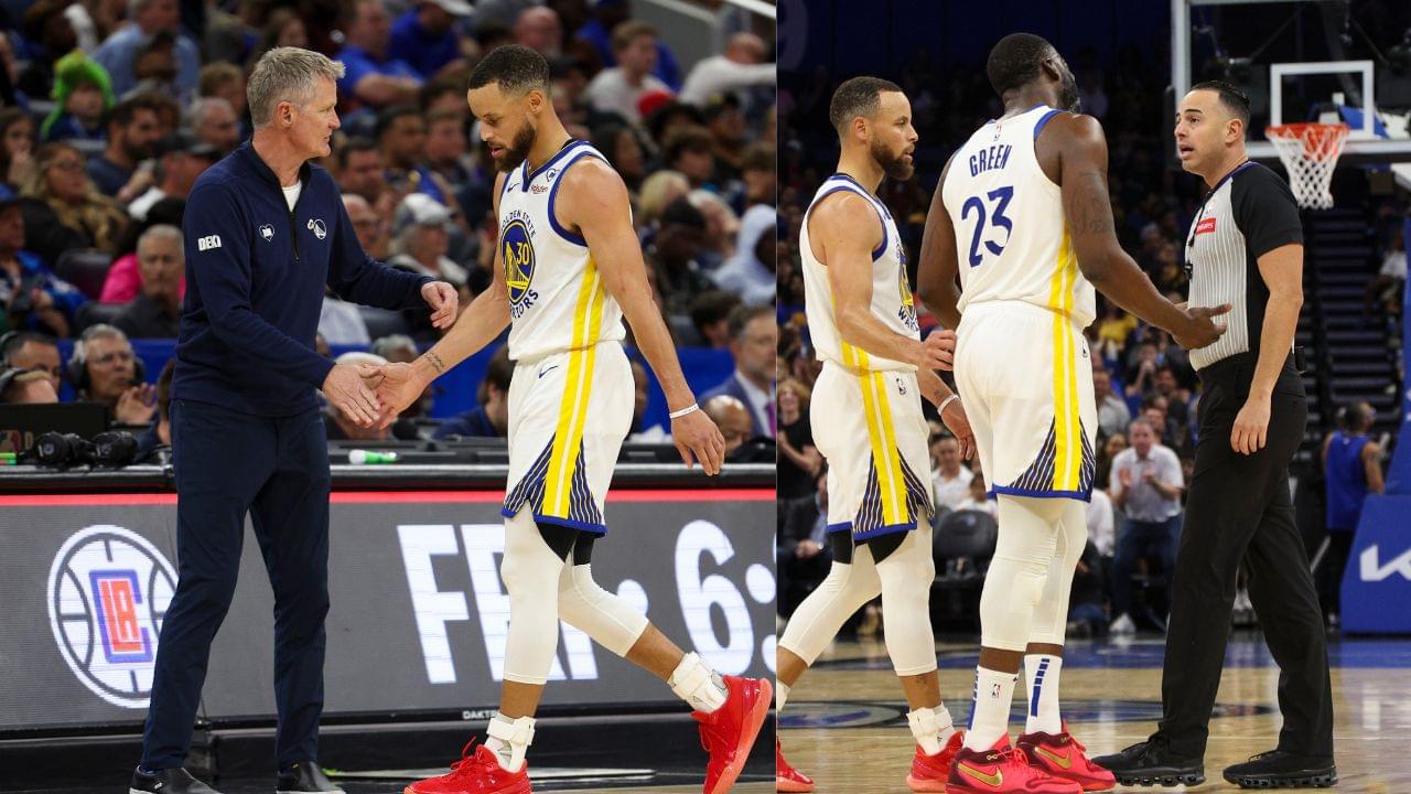 Steve Kerr Defends Stephen Curry After Draymond Green’s Ejection Raises Question on Leadership ...