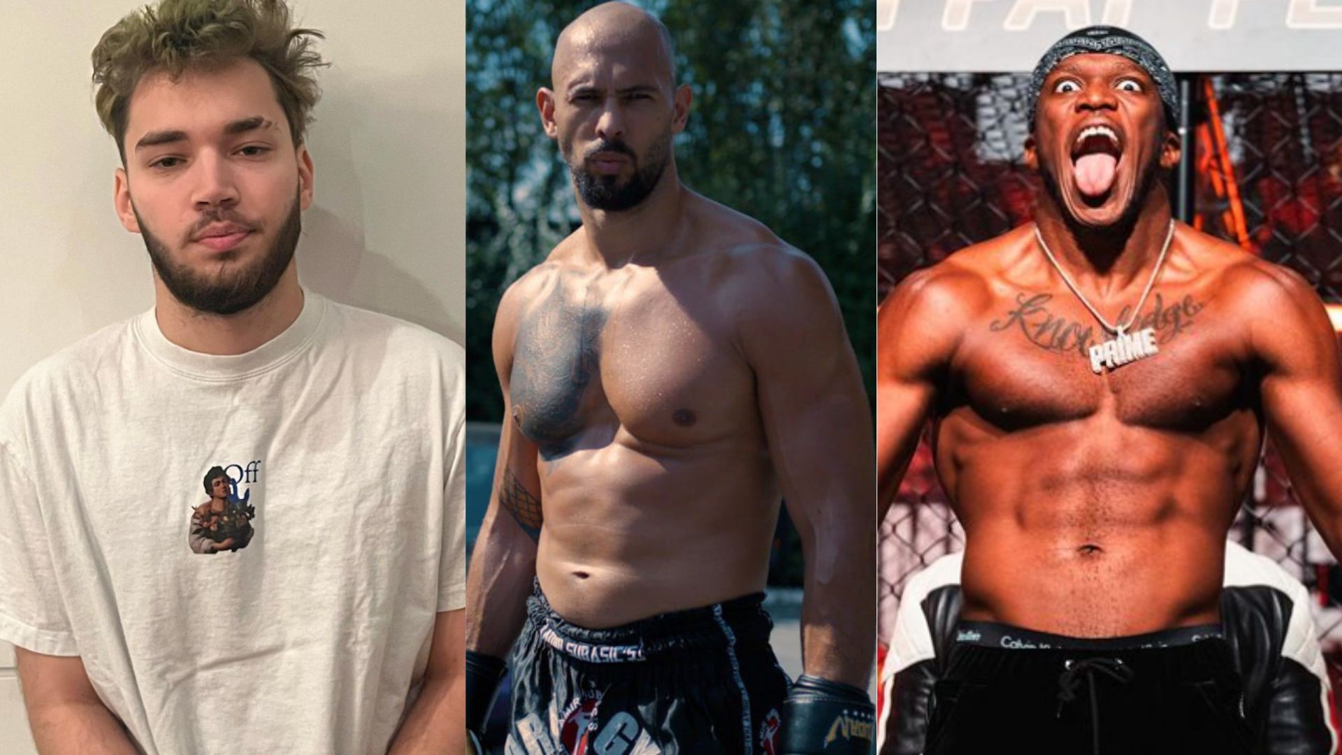 Adin Ross Claims KSI Is Responsible for Andrew Tate’s Arrest Since He Is From the United Kingdom ...