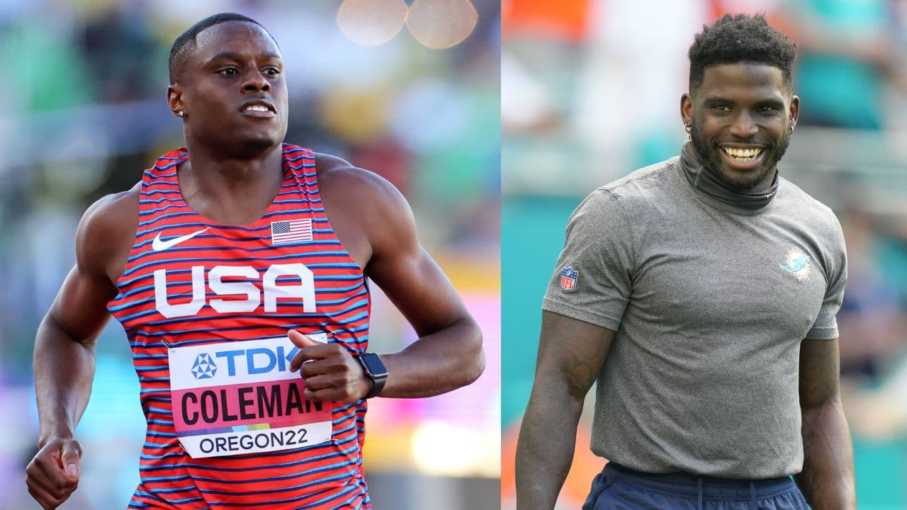 Christian Coleman vs Tyreek Hill: Is the World Champion Speedster ...