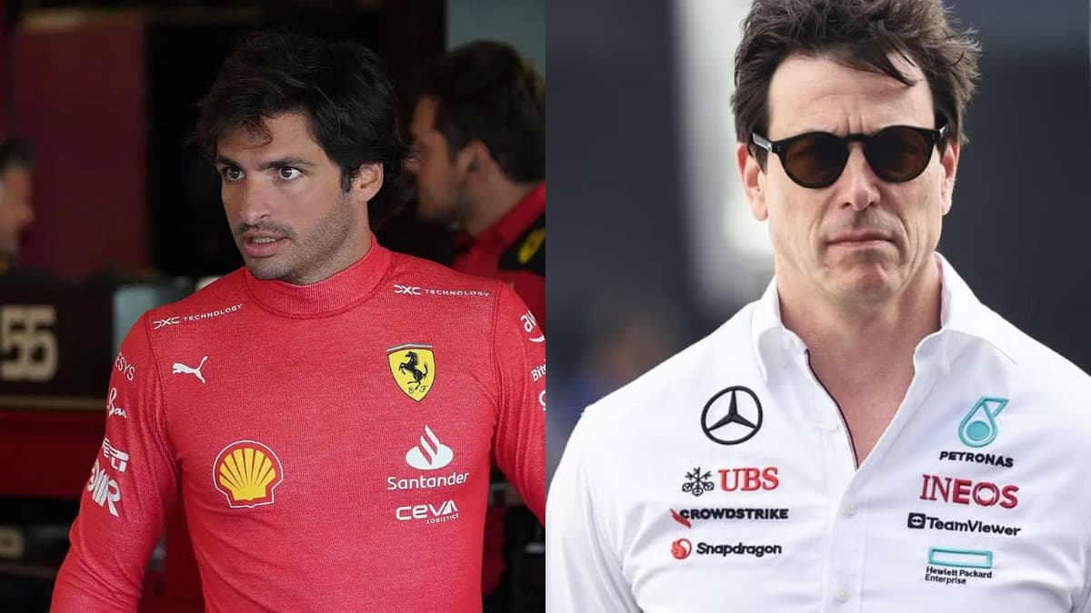 Carlos Sainz to Mercedes? Exit-Bound Ferrari Driver’s Father Meets Toto Wolff to Create Ripples ...