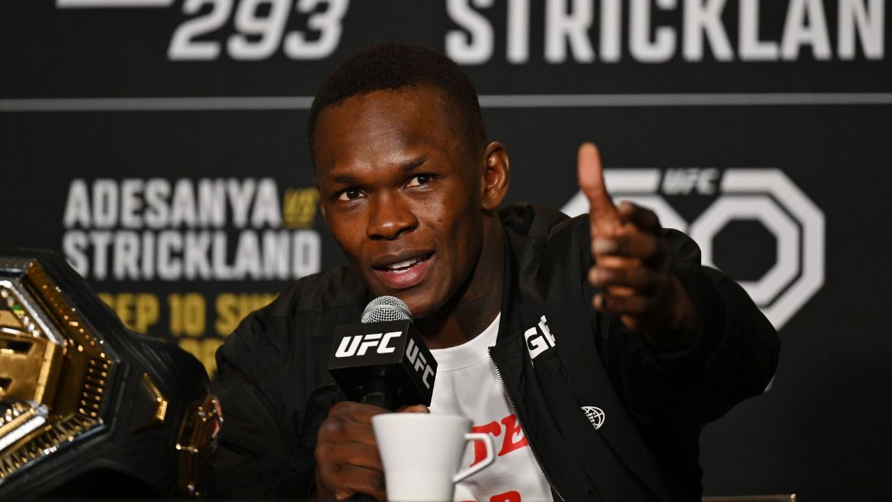 Israel Adesanya Shares How Dad's Advice Lifted Him from Financial ...