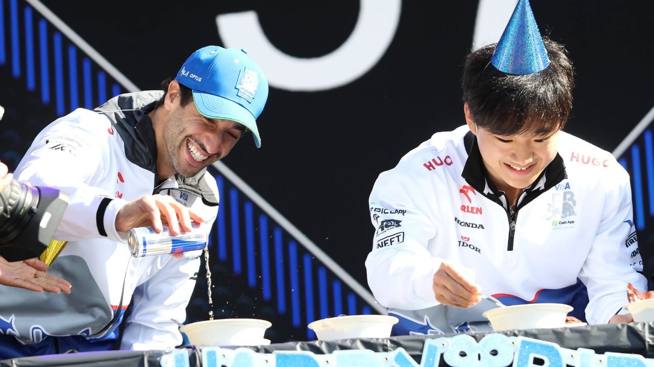Amidst Rumors of Tension and Beef, Daniel Ricciardo and Yuki Tsunoda ...