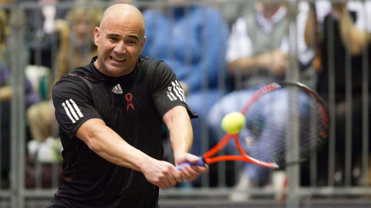 Andre Agassi Ditches Long-Time Sponsor After Retirement in Shock Move ...