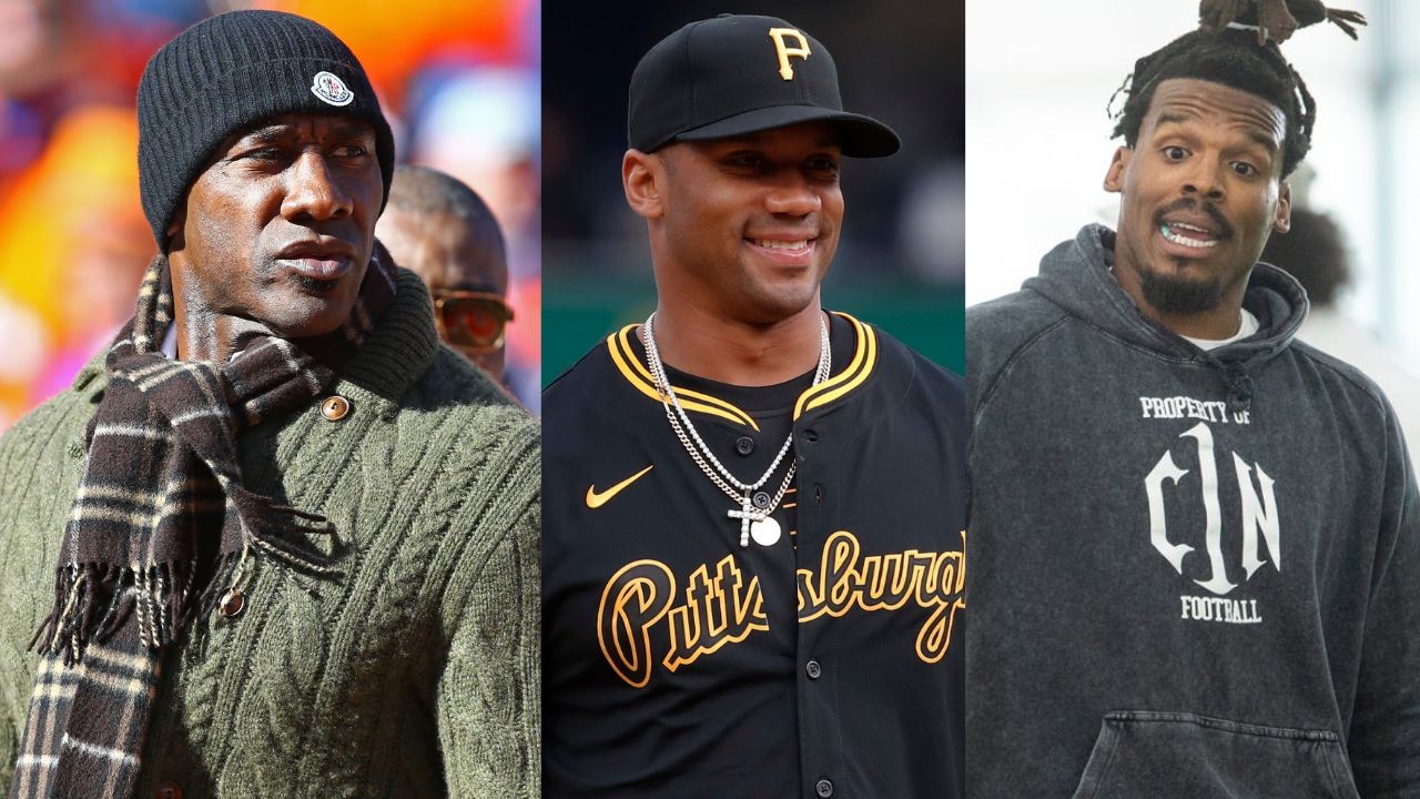 Russell Wilson Finds a Defender in Cam Newton Against Shannon Sharpe's ...