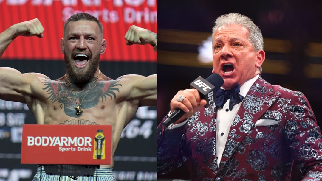 Bruce Buffer Reacts to Conor McGregor vs. Michael Chandler Announcement ...