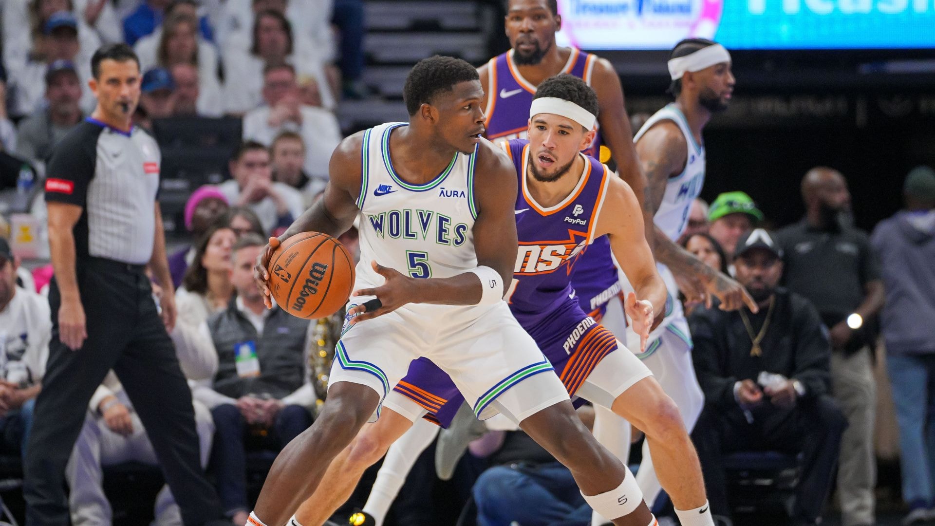 Anthony Edwards Wouldn't Allow Devin Booker To Reach 50 Points In Game ...