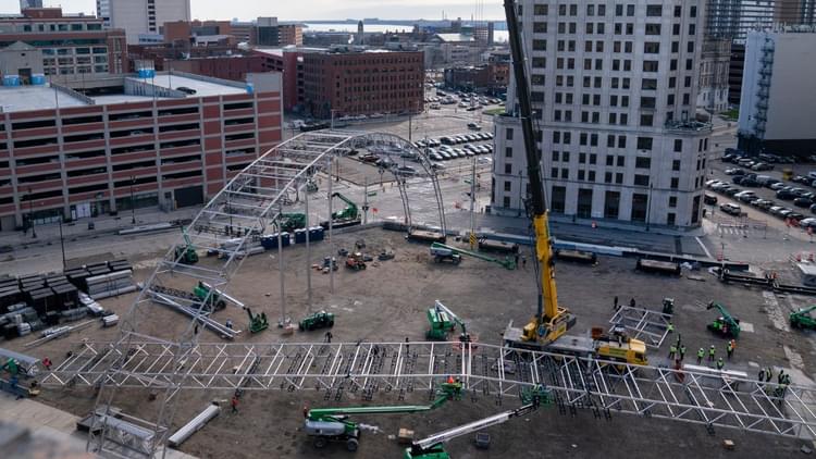 NFL Draft 2024: Covering Two Million Square Feet Causes Road Closures ...