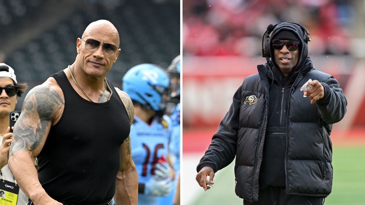 Dwayne ‘The Rock’ Johnson Quotes Friend Deion Sanders Upon Kickstarting ...