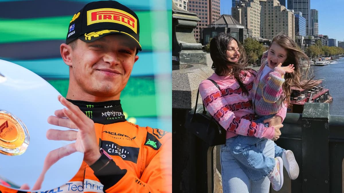 Wholesome Moment Between Lando Norris and Penelope Captured on Her ...