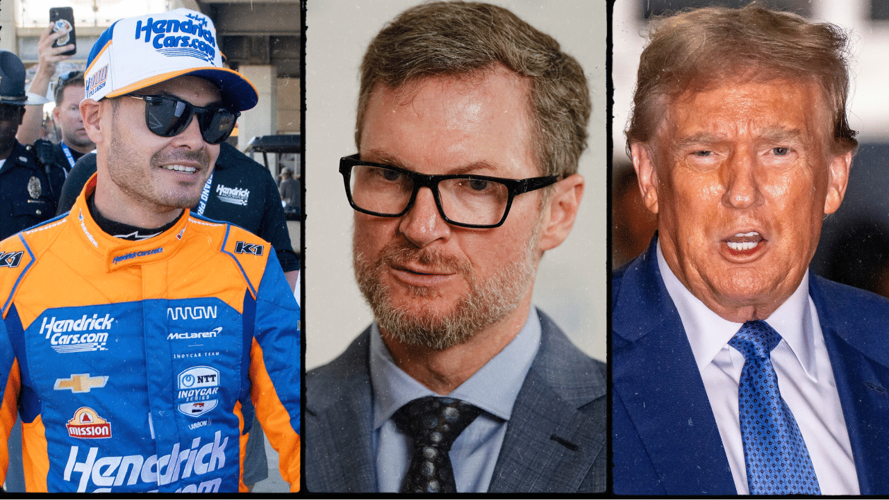 Dale Earnhardt Jr. Provides Positive Kyle Larson-Donald Trump Update Ahead of Indy-Nascar Double ...