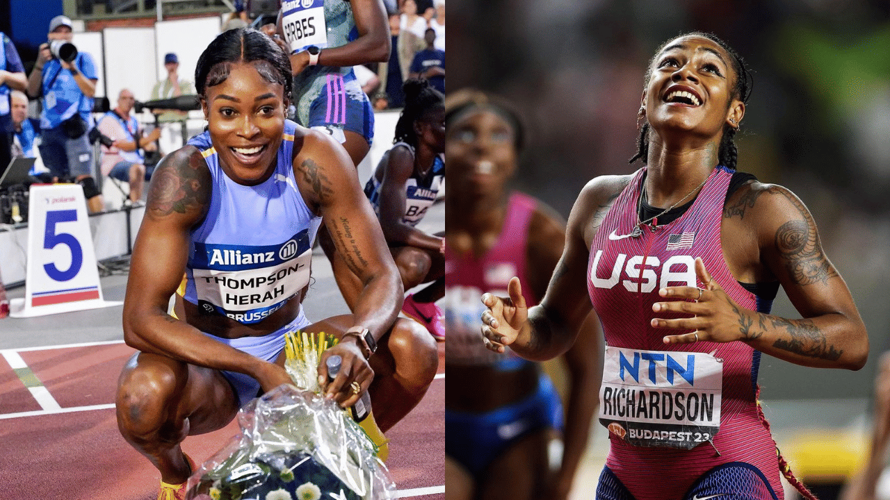 Track World in Frenzy as Sha'Carri Richardson, Elaine Thompson-Herah ...