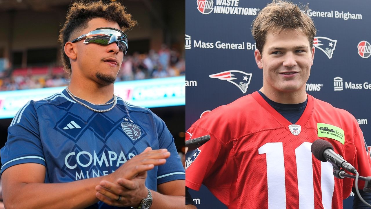 Drake Maye Excelling in Patrick Mahomes’ Trick Play Gives Patriots Fans ...