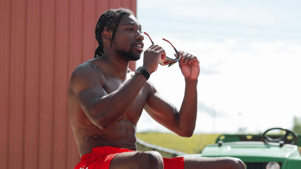 Noah Lyles Opens Up About the Hate He Faced After Sharing Seasonal ...