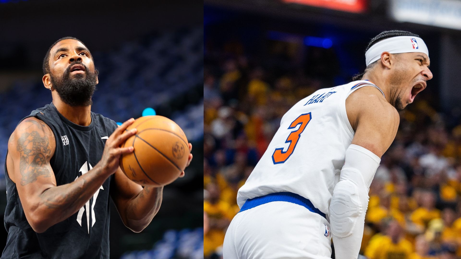 Kyrie Irving Reveals Where His Focus Lies, Quotes Josh Hart During Post ...