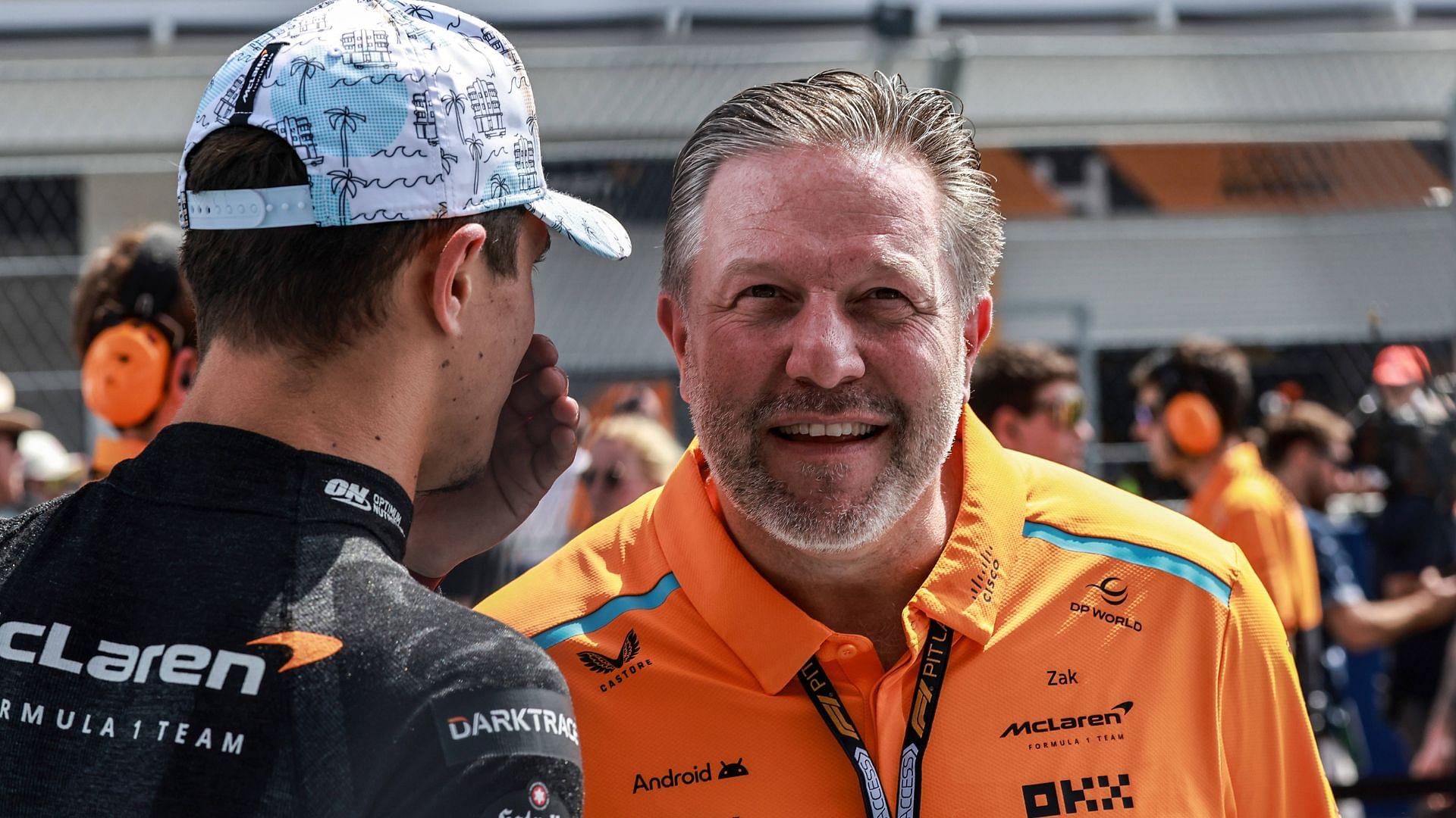 Pestering Zak Brown Might've Inspired Lando Norris To Finally Get Inked ... Pestering Zak Brown Might've Inspired Lando Norris To Finally Get Inked ...