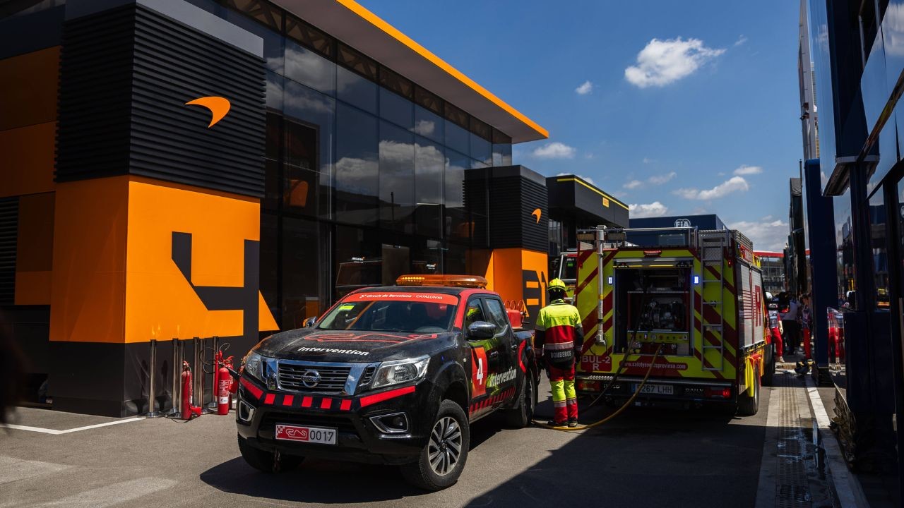 Fire Struck McLaren F1 Team Won’t Have a Hospitality Suite at the ...