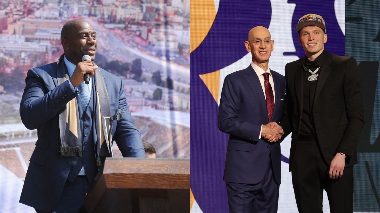 Magic Johnson Publicly Approves of Lakers' Draft Pick - The SportsRush