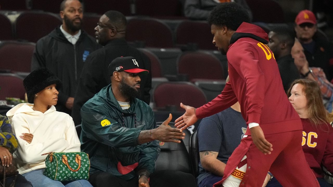 Will Bronny Call LeBron James 'Dad' On The Court If He Plays With Him ...
