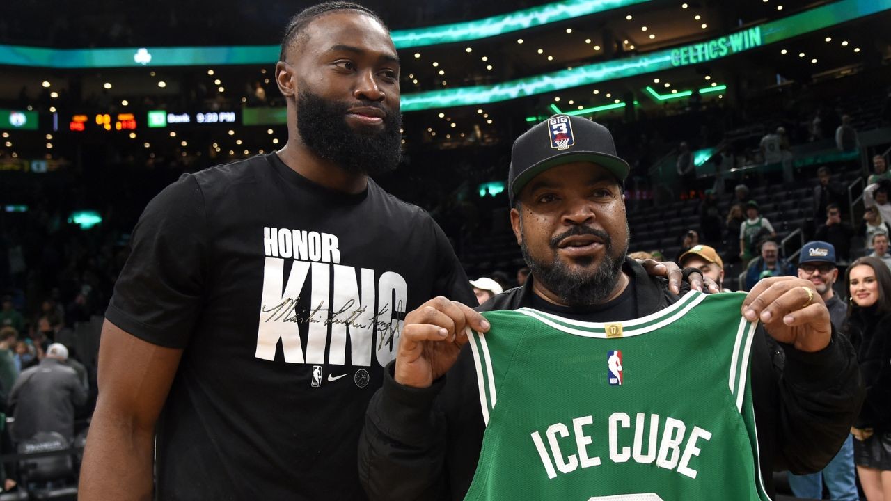Despite Being a Lakers Fan, Ice Cube Profusely Praises Jaylen Brown ...