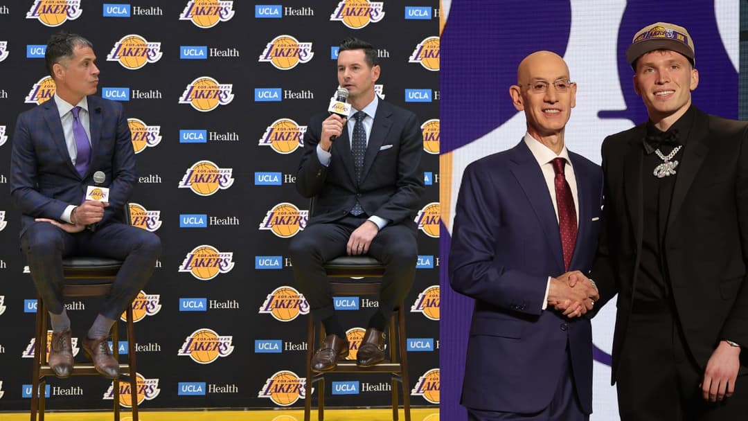 “Drawing Up Pin-Downs and ATOs”: Rob Pelinka Shared JJ Redick’s Reaction to Lakers’ Drafting ...