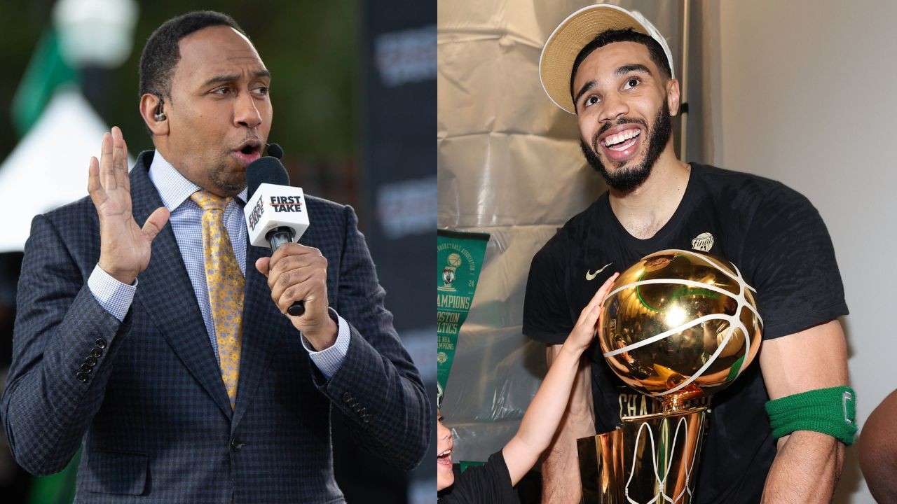 “Who Gives a Sh*t”: Stephen A. Smith Defends Jayson Tatum From ‘Corny ...