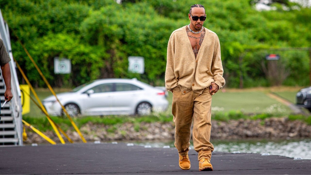 Lewis Hamilton Completed His Dapper Denim Look in Just $309; Spent ...