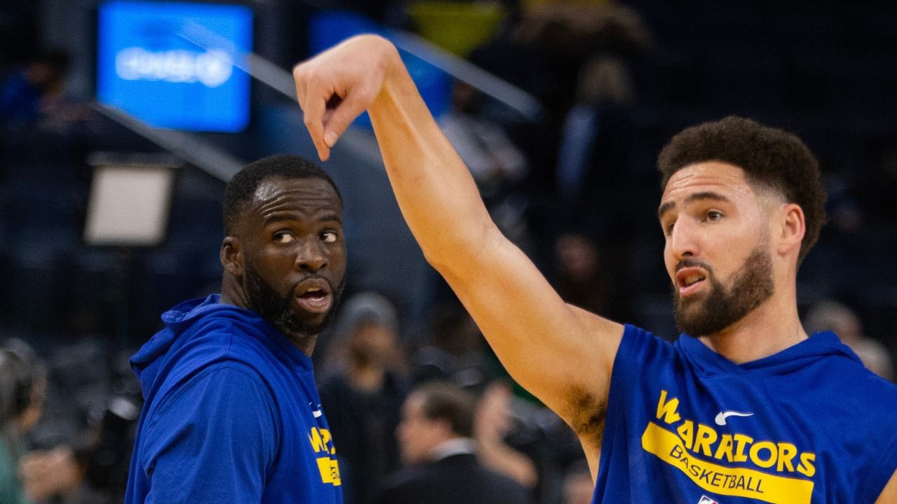 Draymond Green is Hyped With Klay Thompson Wearing 31 For the Mavericks - The SportsRush