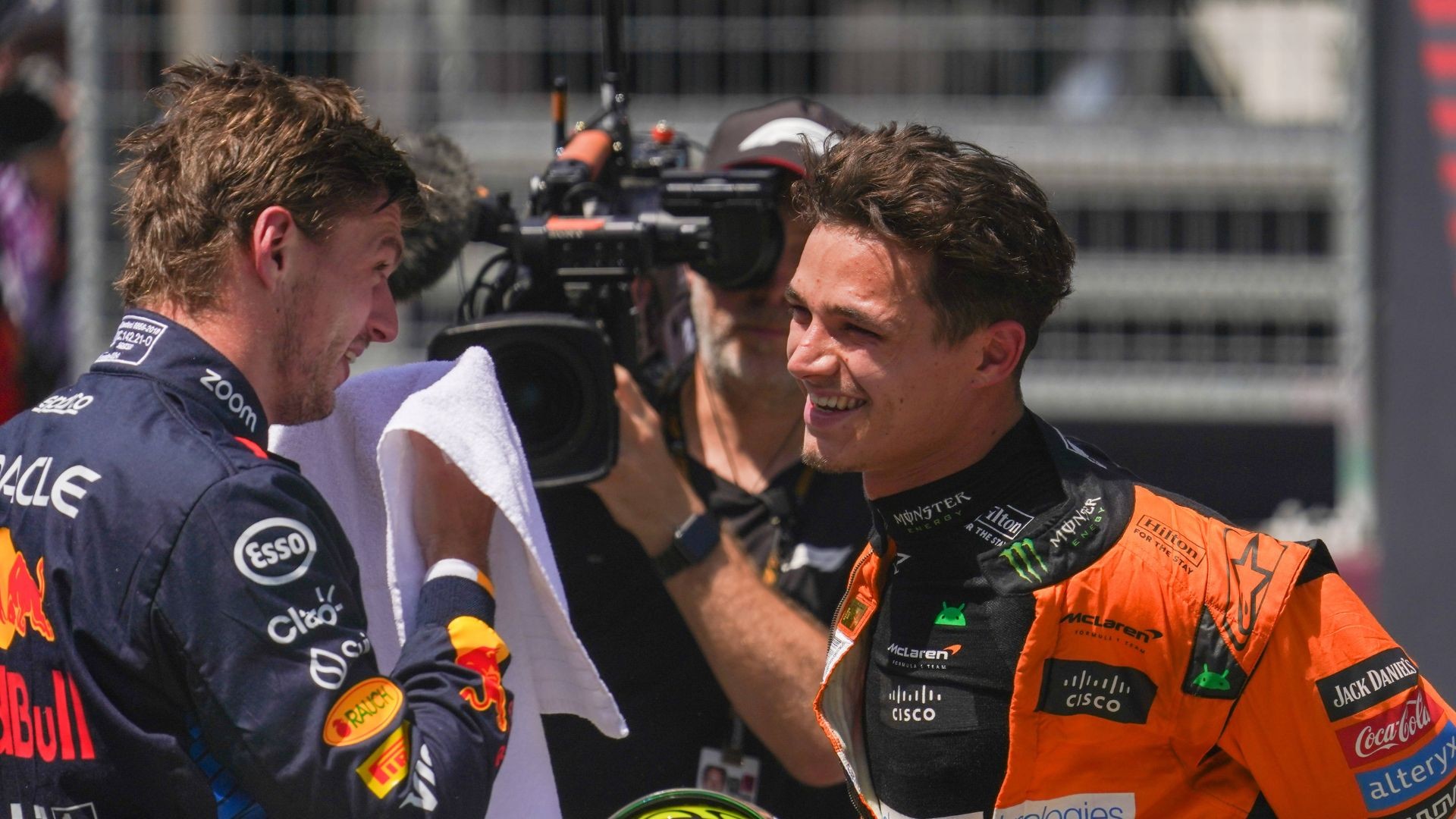 ‘Neck Brace’ and ‘Black Eye’ Part of Lando Norris and Max Verstappen’s ...