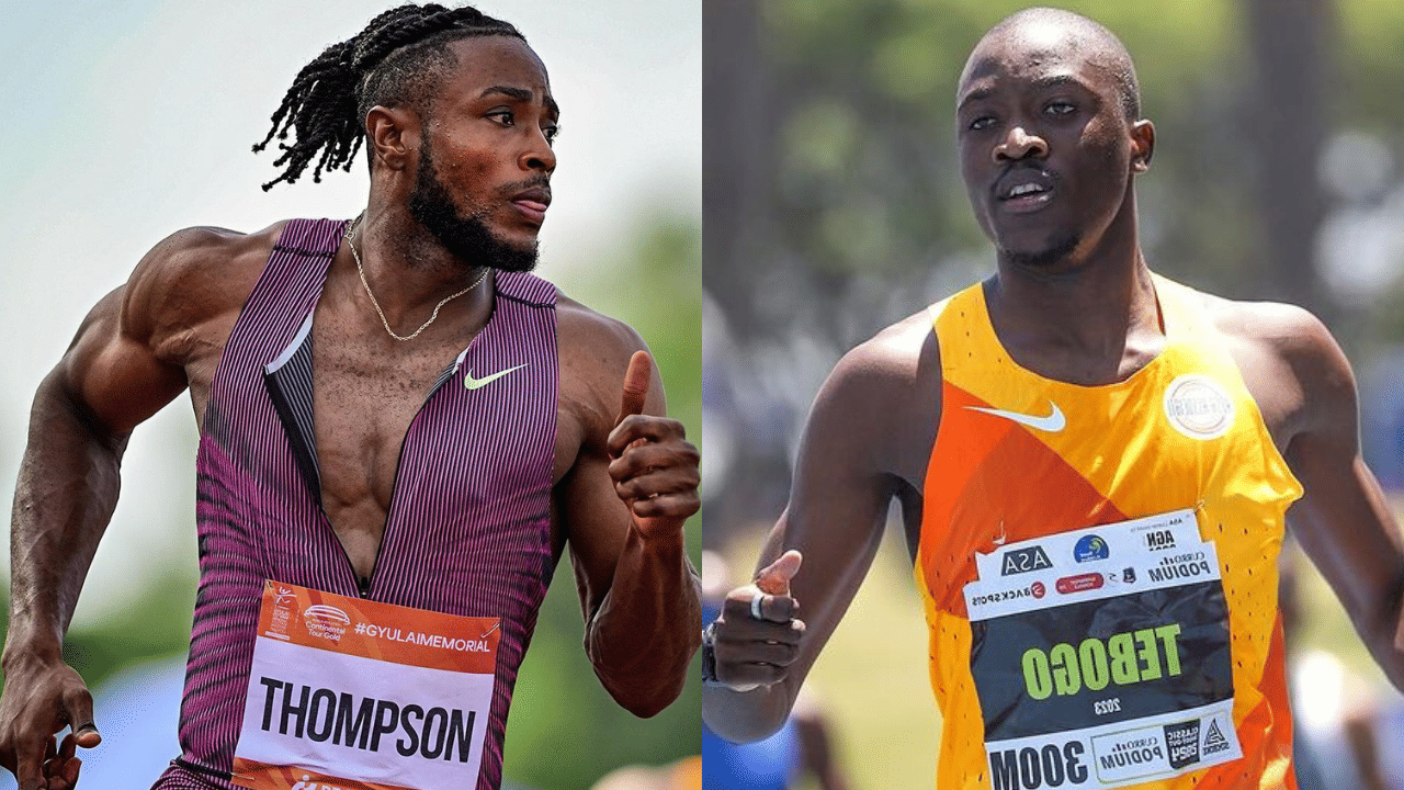 “He’s Way Too Dominant”: Kishane Thompson Defeats Letsile Tebogo in ...