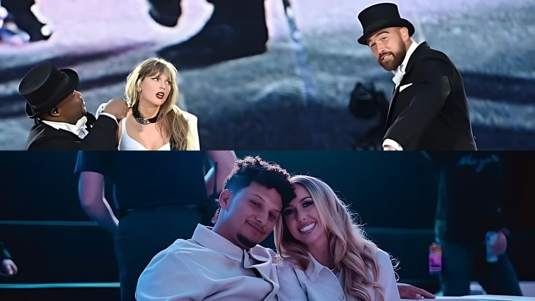 Watch: Patrick Mahomes, Brittany, and Travis Kelce Dance at Taylor ...