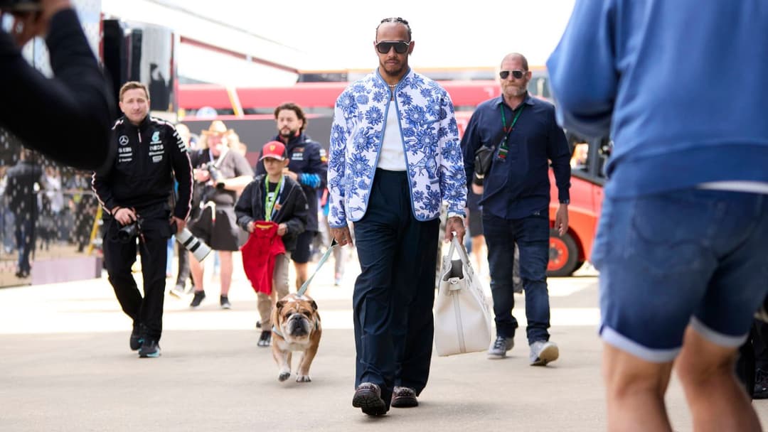 The Return of Roscoe and a $40,900 Watch: How Lewis Hamilton Arrived ...