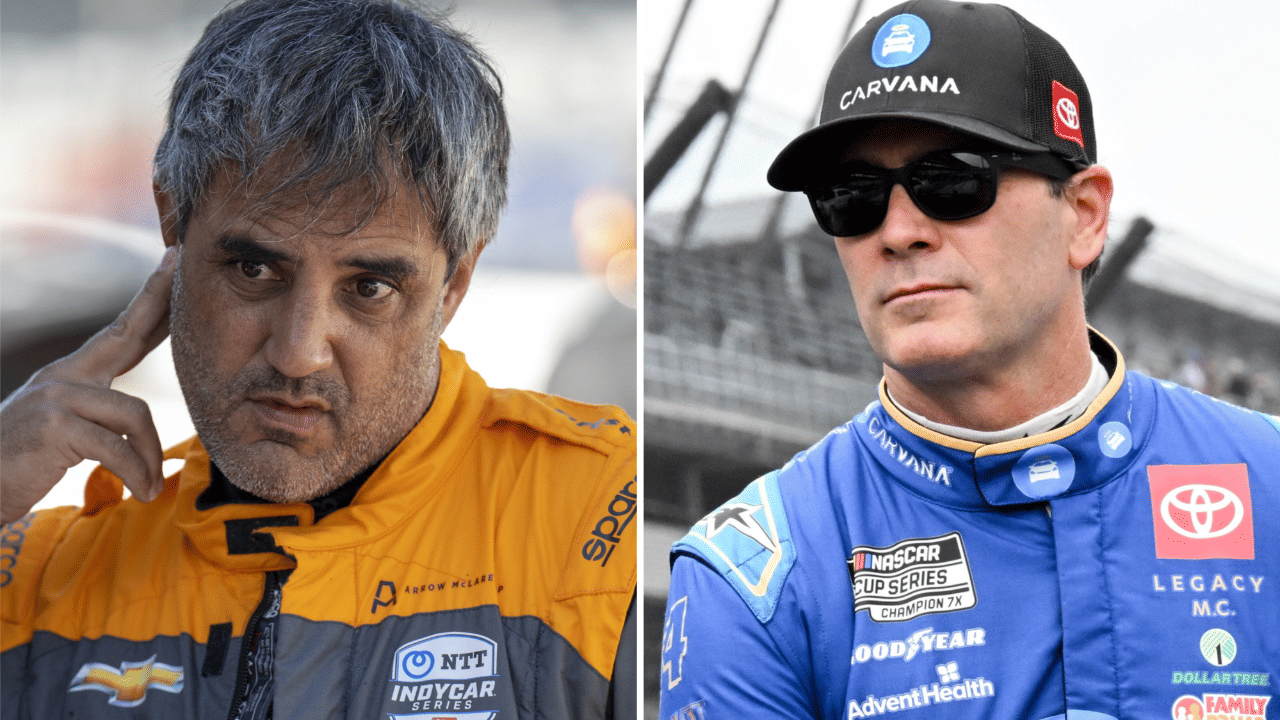 NASCAR History: Juan Pablo Montoya Heartbreak Leads to Jimmie Johnson ...