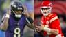 Lamar Jackson vs. Patrick Mahomes Stats: Who’s the More Accurate QB in ...