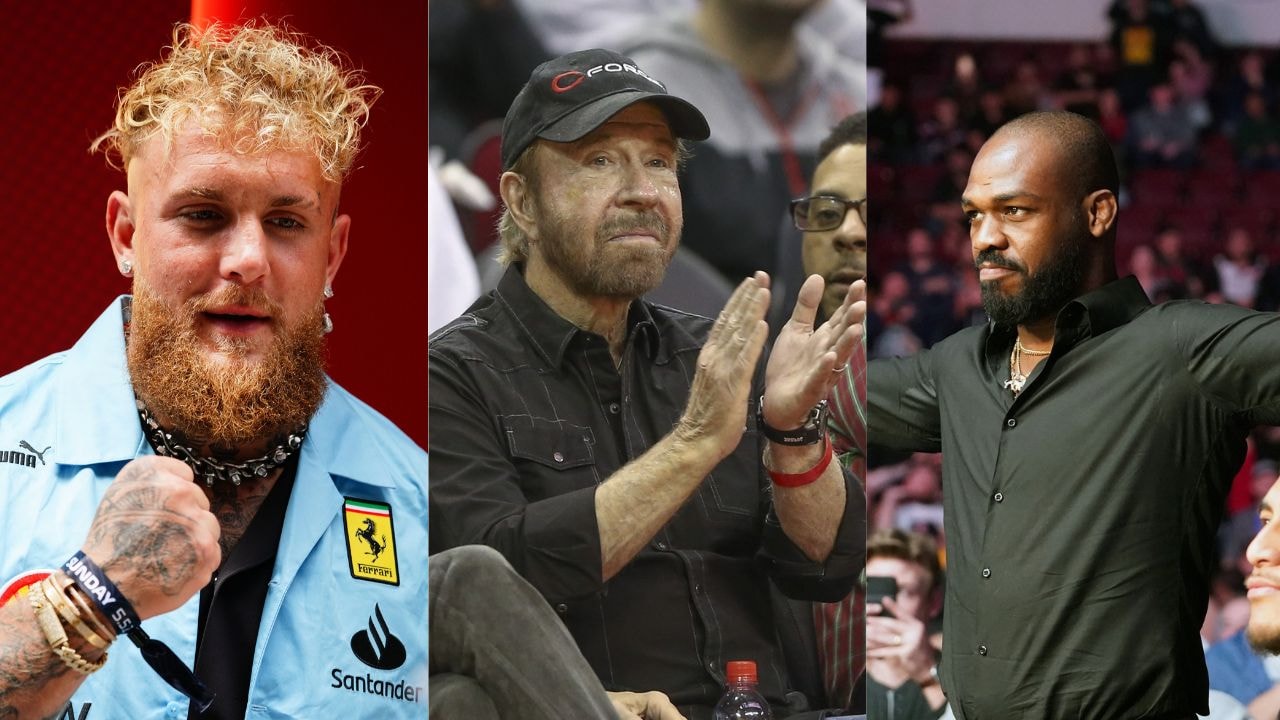 Jon Jones' 525-Lb Squat Impresses Jake Paul and Chuck Norris Amidst ...