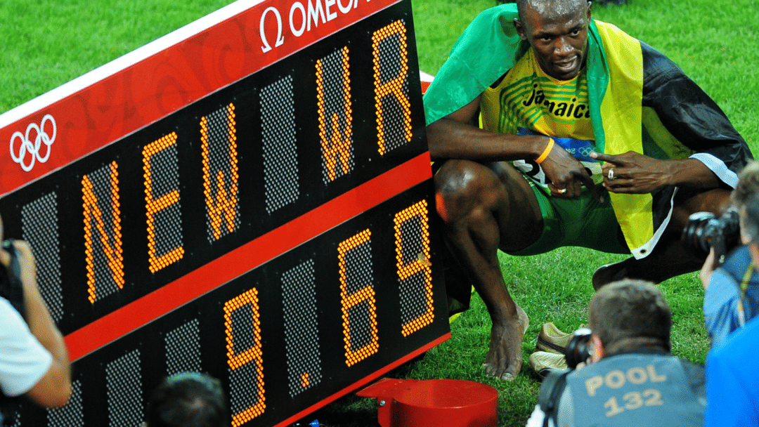 August 16, 2008: 16 Years Ago Today, Usain Bolt Broke 100M World Record at Beijing Olympics ...