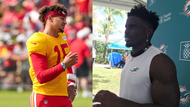 Chiefs React to Tyreek Hill Outranking Patrick Mahomes in Top 100 NFL ...