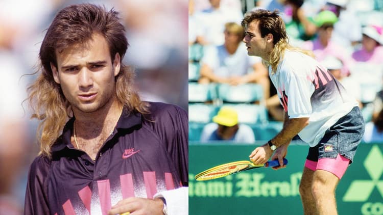 Andre Agassi Reminisces About His Iconic 90s Look That Made Him a ...