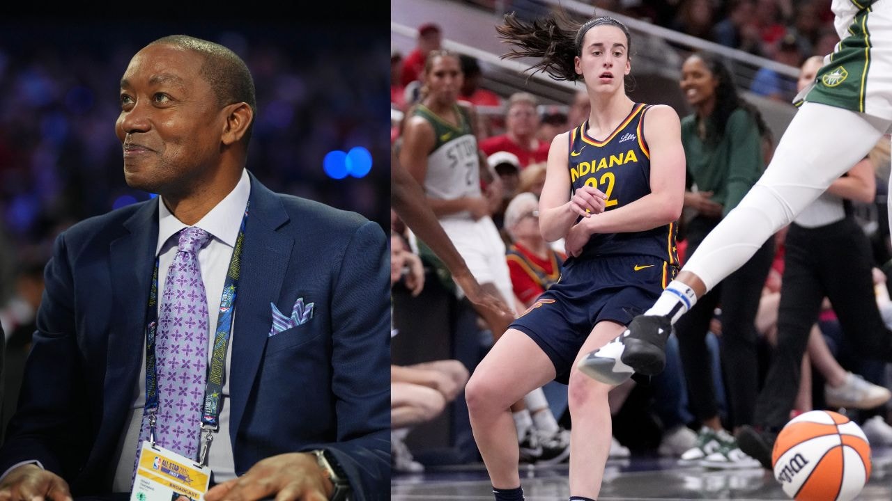 Isiah Thomas Raves about Caitlin Clark's Record-Setting Assist Numbers ...