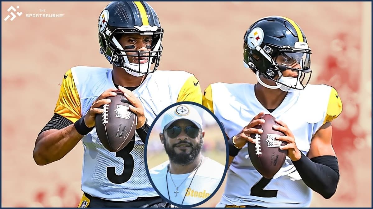 Mike Tomlin Perfectly Addresses Russell Wilson vs Justin Fields ...