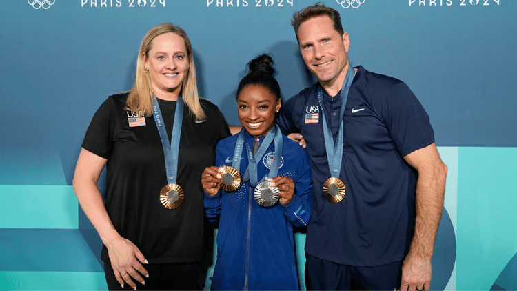 “End of an Era”: Simone Biles Bids Adieu to Coach Cecile Landi for Her ...