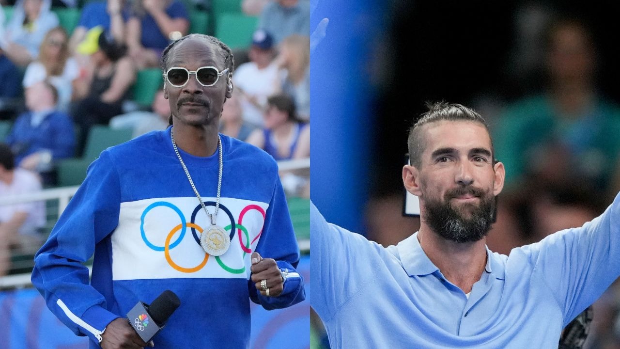 Snoop Dogg Sweats It Out in the Pool with Michael Phelps in Special ...
