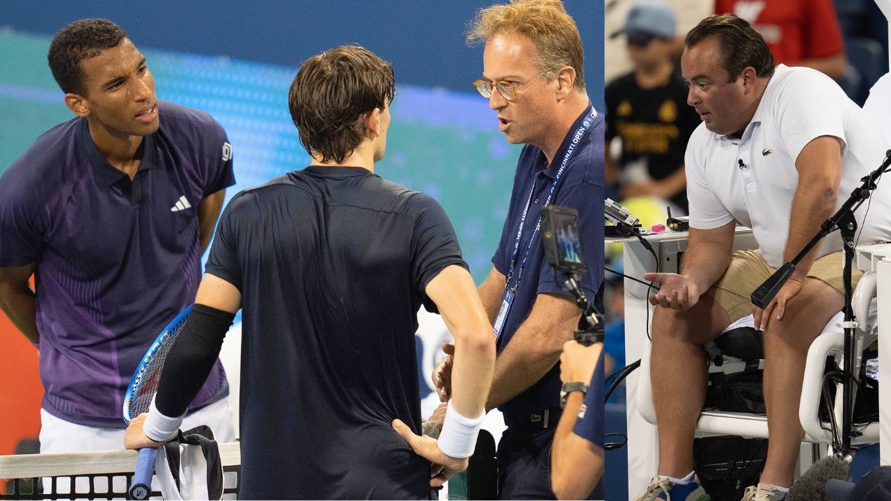 "Ban Greg Allensworth" Echoes on X as Dubious Call Ruins Félix Auger ...