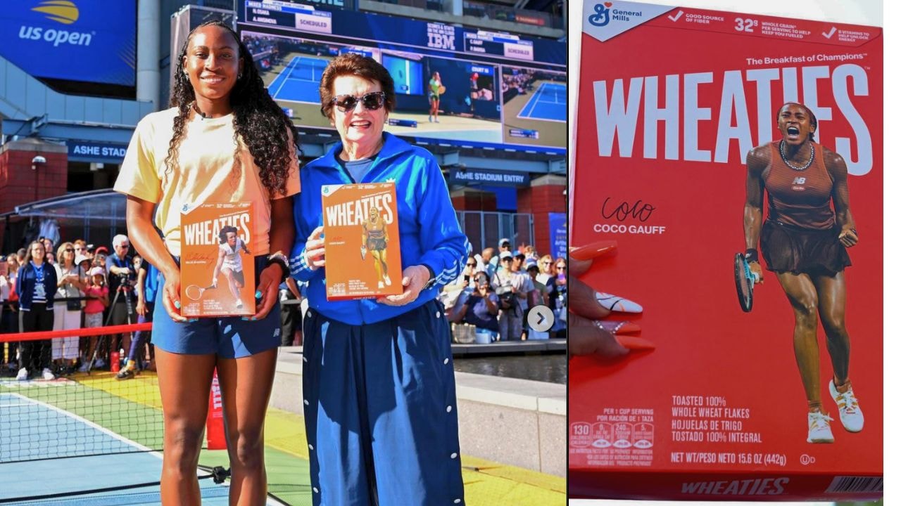 Coco Gauff Teams Up With Billie Jean King to Promote ‘Wheaties’ Ahead ...